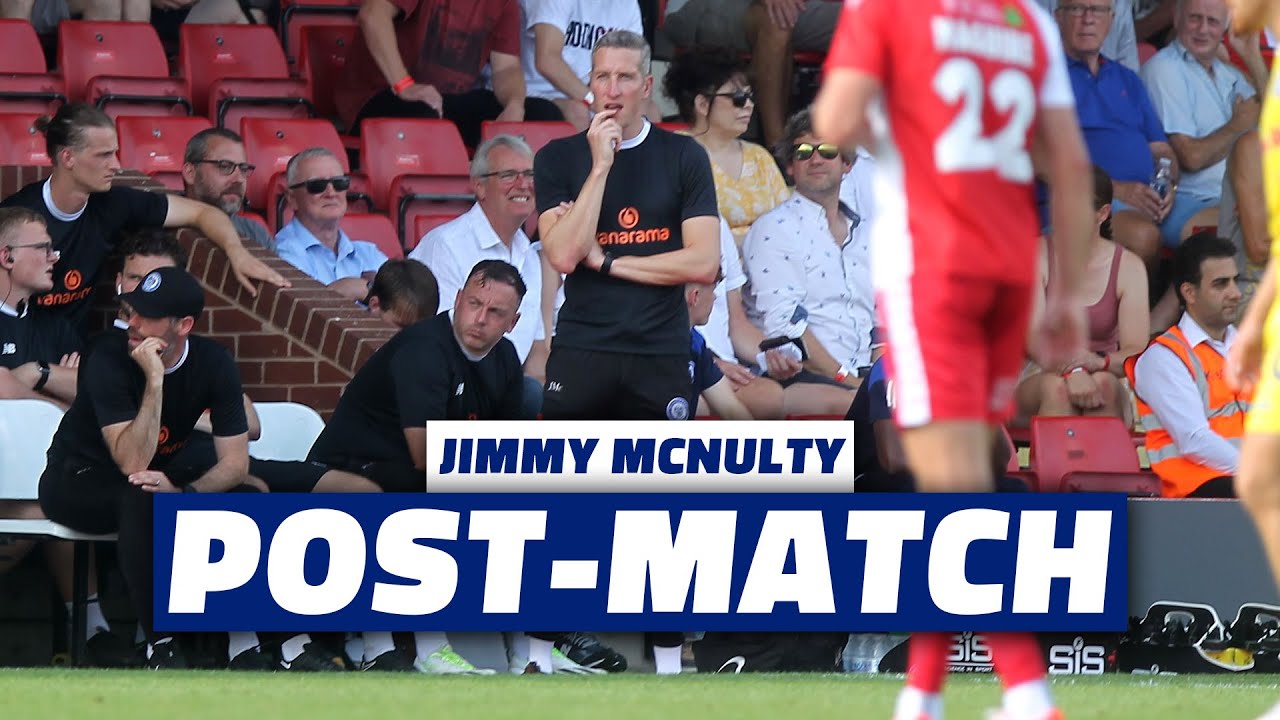 Jimmy McNulty On Kidderminster Harriers Draw - YouTube