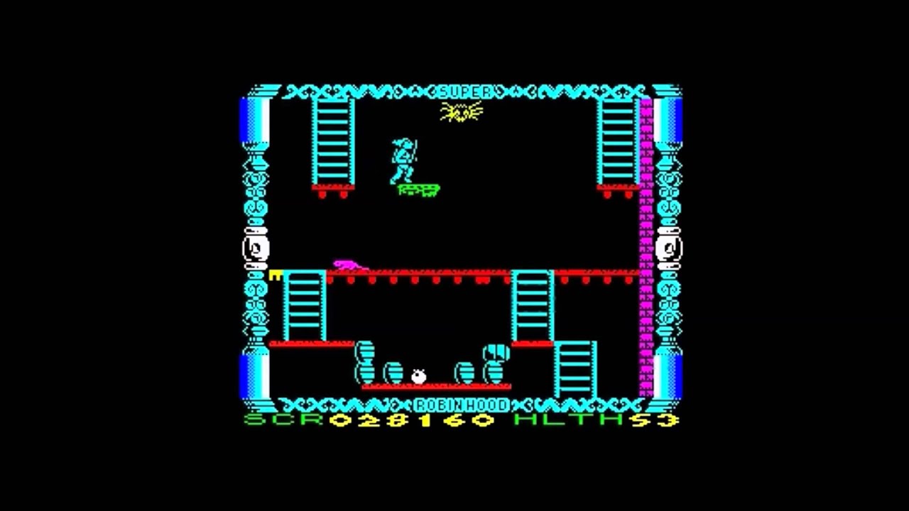 Super Robin Hood (ZX Spectrum) part 1 - YouTube