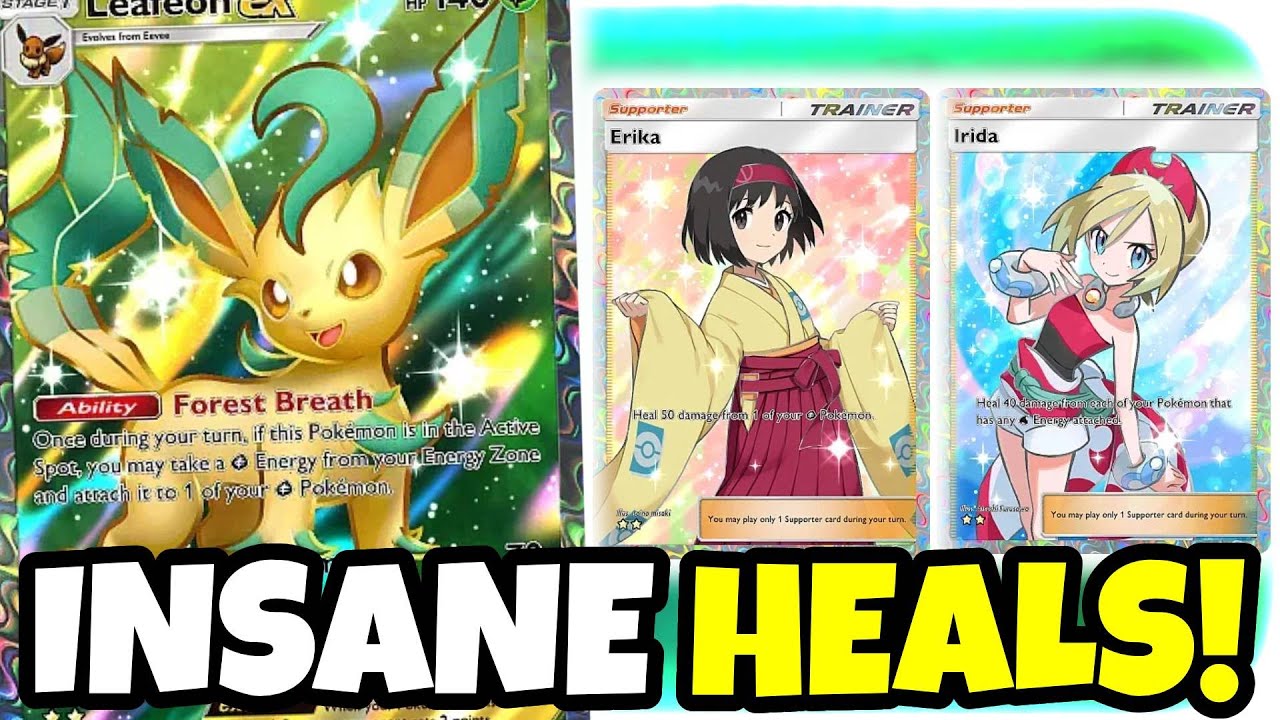 THE BEST Leafeon DECK TANKS In Pokemon TCG Pocket - YouTube