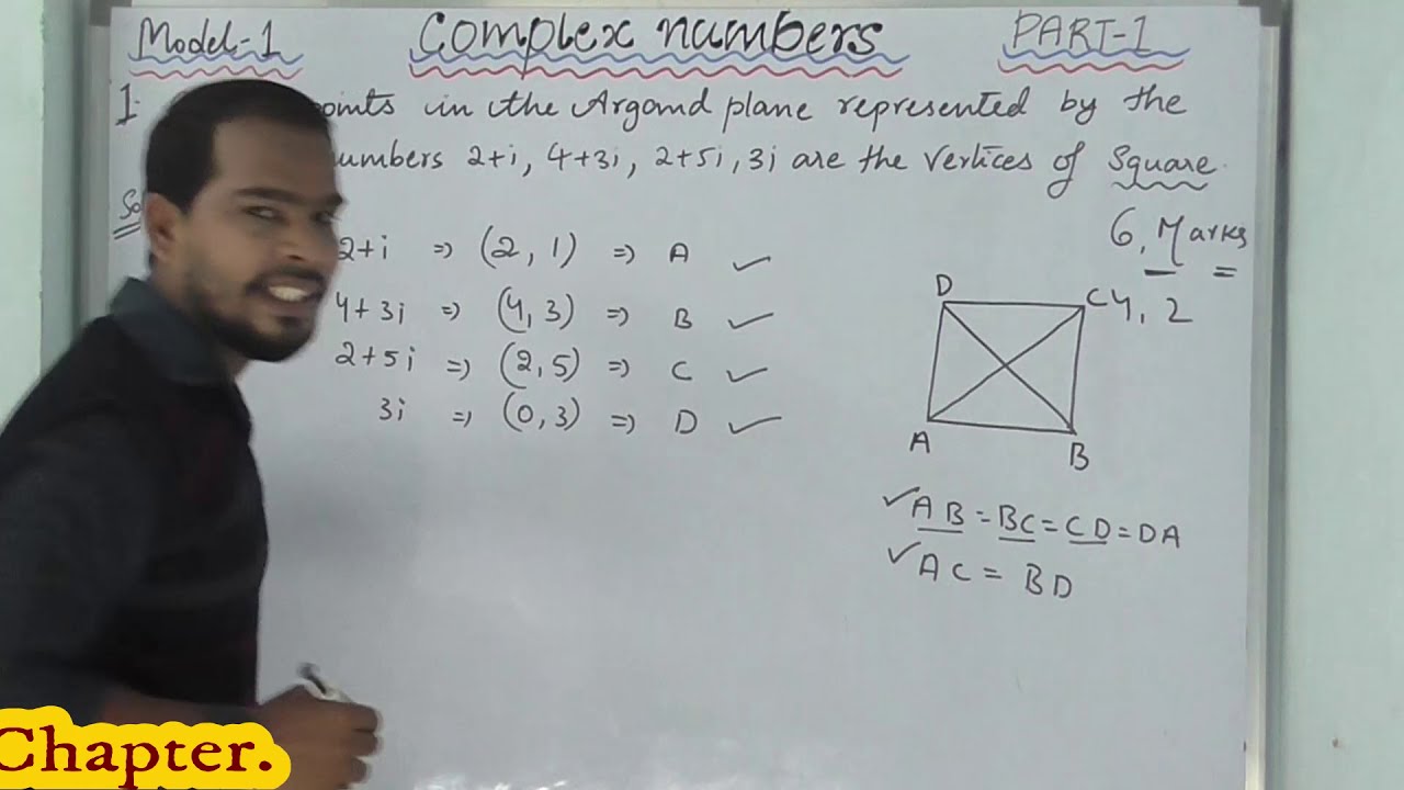 Inter-2A-Complex Numbers-Imp Questions With Solutions. - YouTube