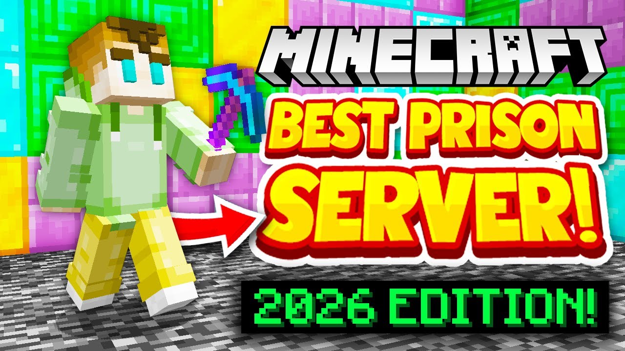 THE BEST MINECRAFT PRISONS SERVER IN 2026! - YouTube
