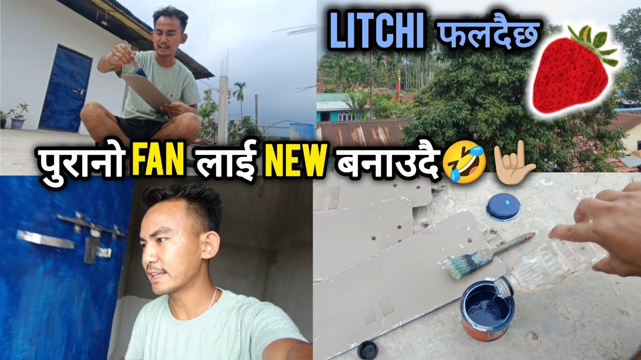 ABO FRUITS🍍🍓🥭 KO SEASON PANI AAYEXA🤗+ FAN MA COLOUR GRDEI - YouTube