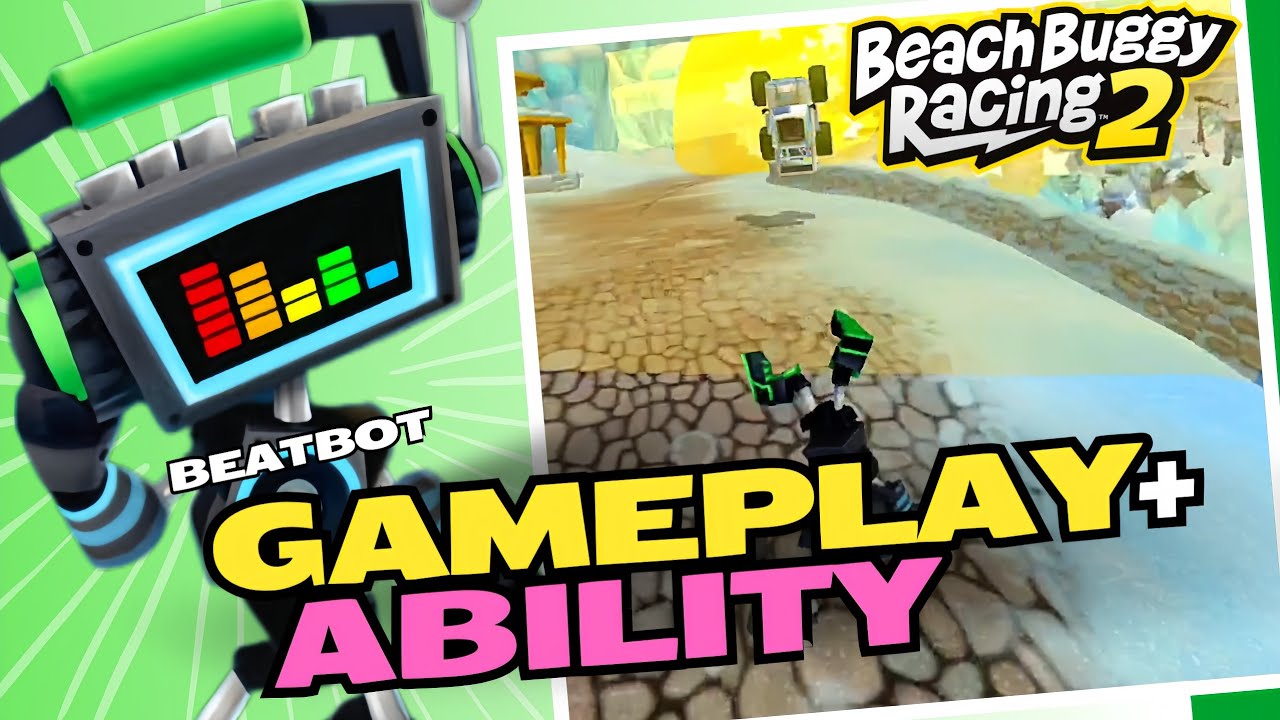 Epic Race BeatBot! Lintasan Paling Intens - Beach Buggy Racing 2 - YouTube