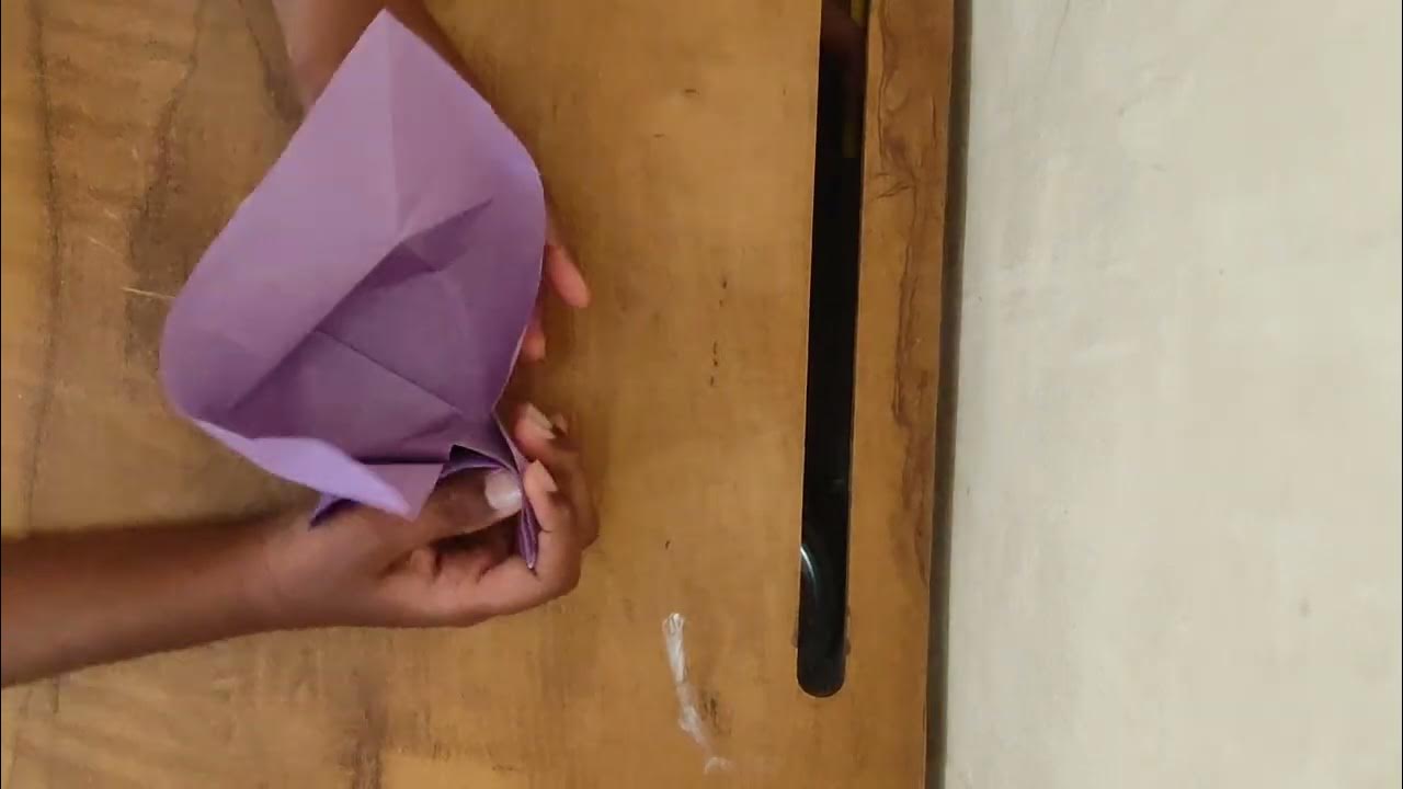 How to make a 3D paper cube - YouTube