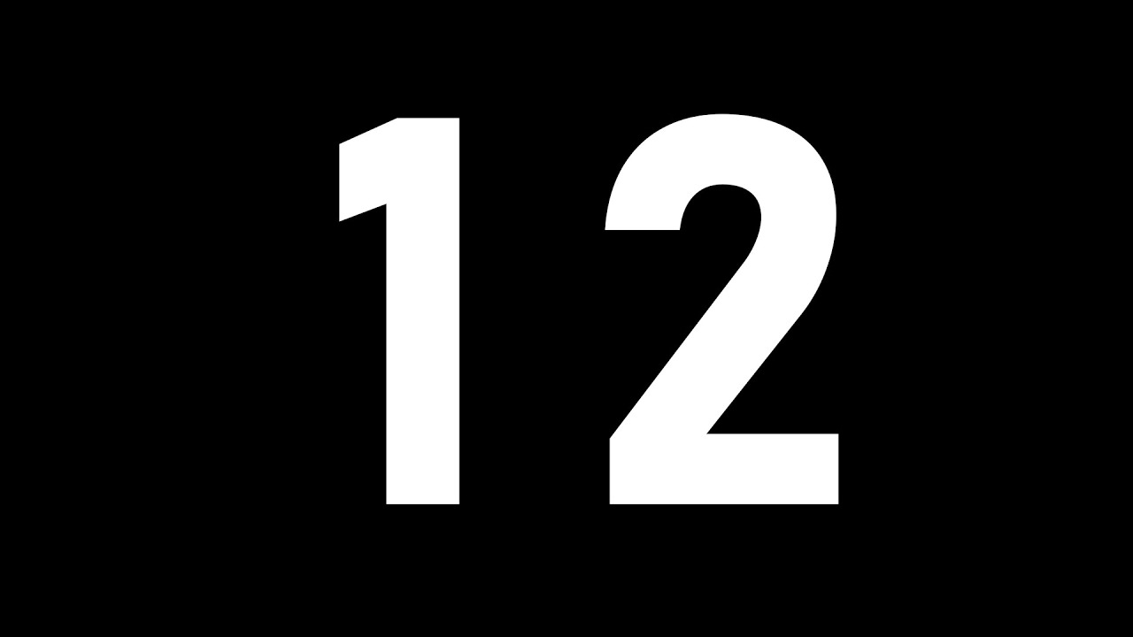 12 Seconds Timer (silent) - YouTube