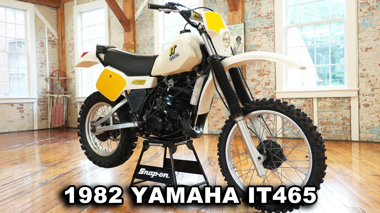 1982 YAMAHA IT465 Rare & mint original - YouTube