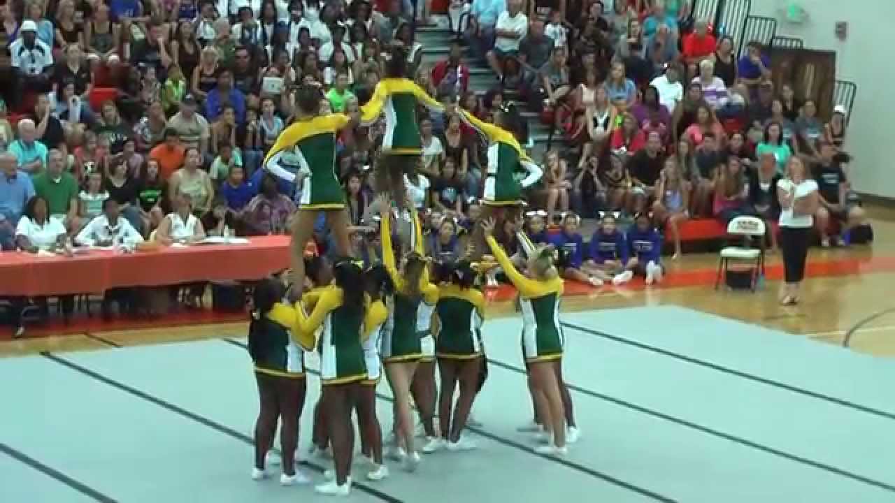 2014-09-06 Bruton Competition Cheer @ Tabb - YouTube