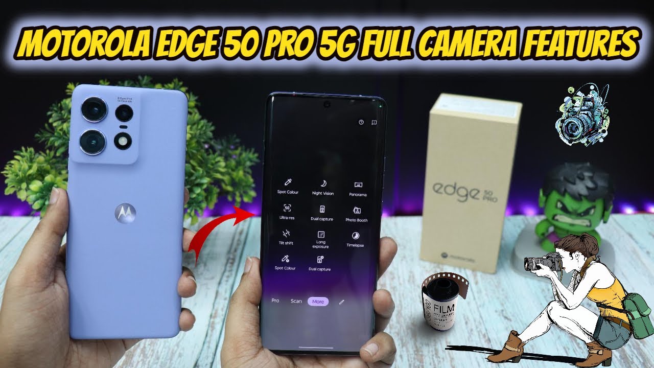 Motorola Edge 50 Pro 5G Full Camera Features 📸 - YouTube