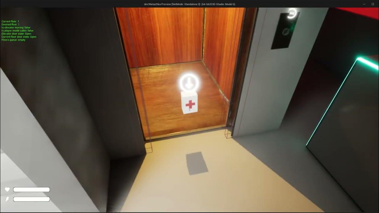 Unreal Engine 5 - Dynamic Elevator System Demo - YouTube