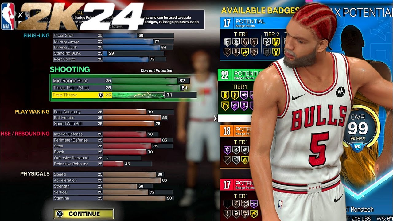 NBA 2K24 CURRENT GEN MyCAREER GAMEPLAY FIRST GAME @ 60 OVR| NO ...