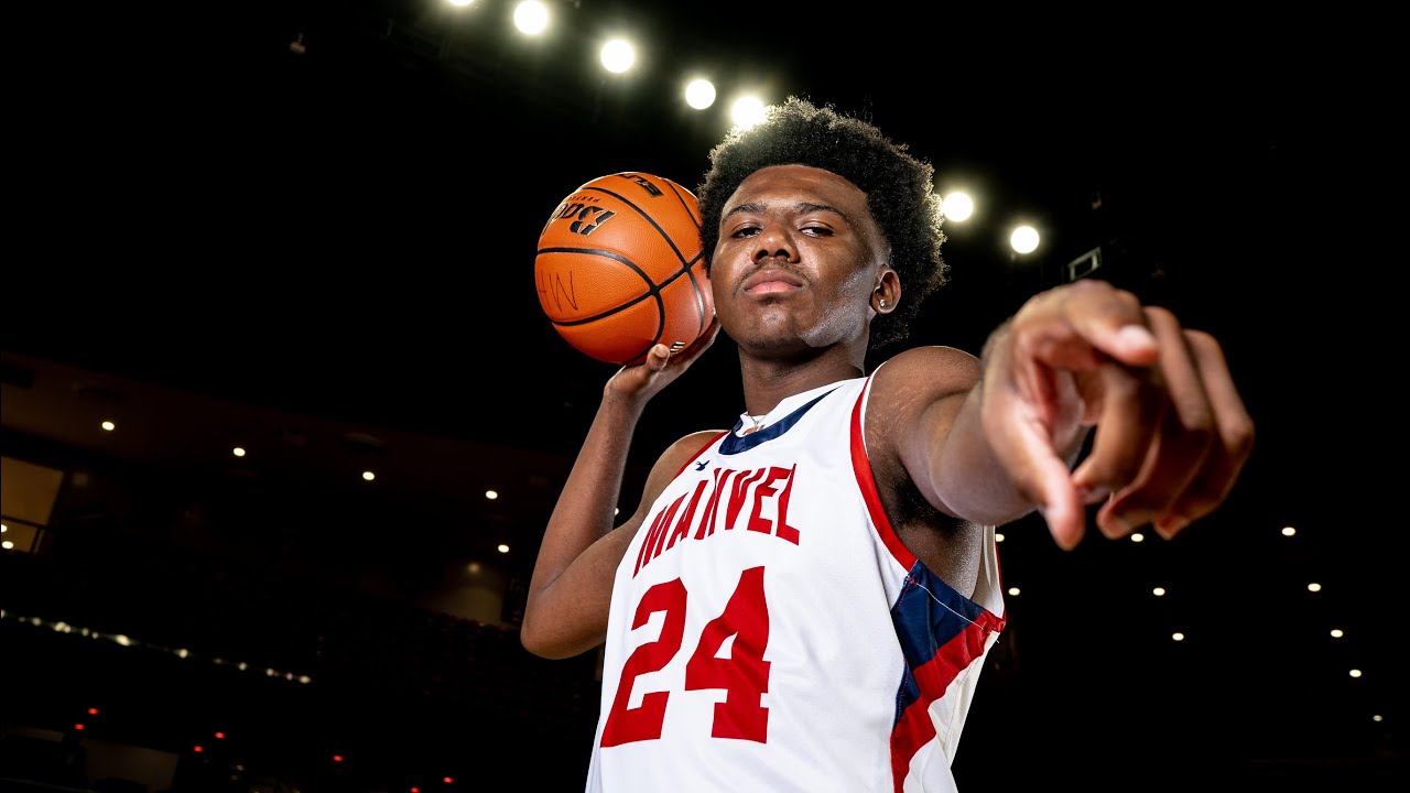 RJ Hurd Basketball 2022. Manvel HS vs Pearland HS - YouTube
