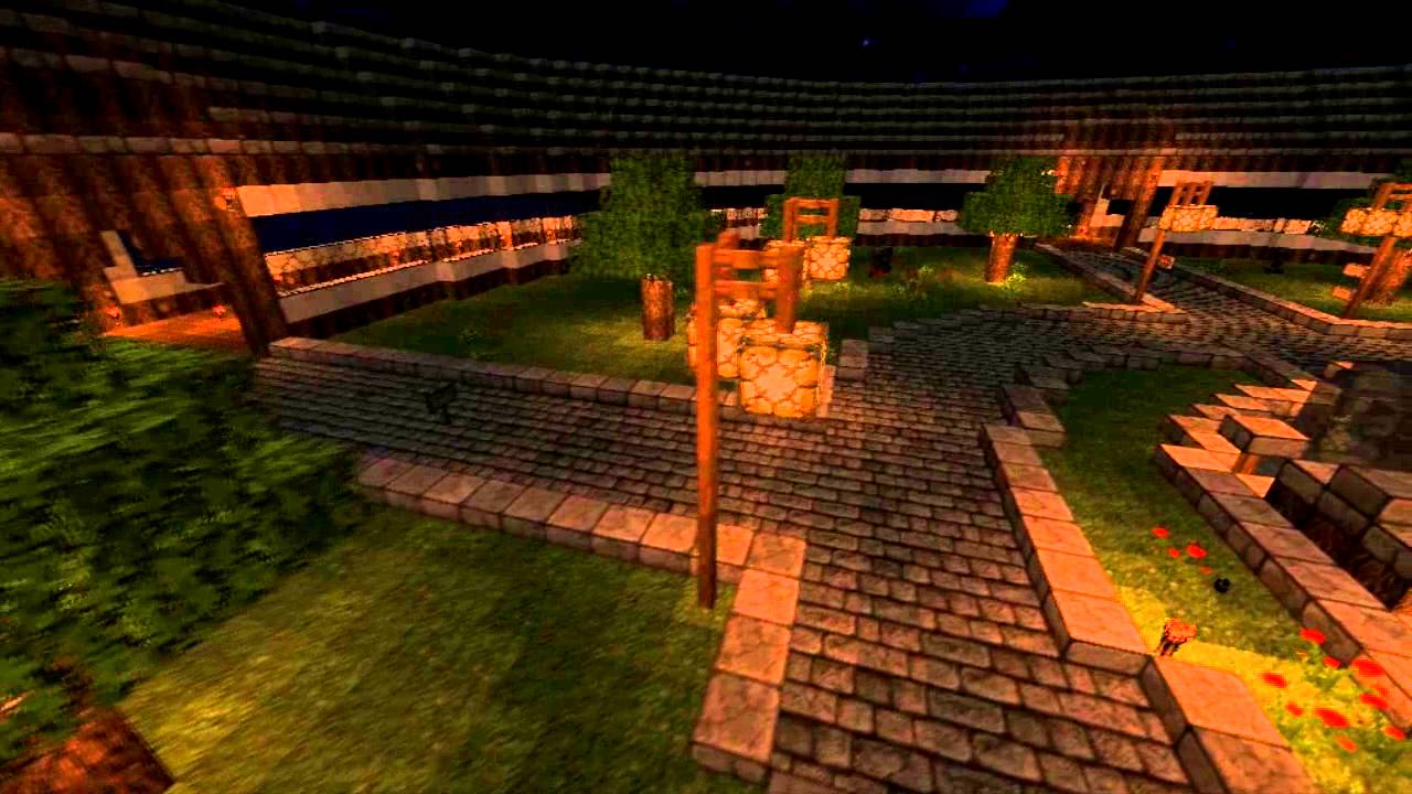 Spawn (Little Garden) | Minecraft Map - YouTube