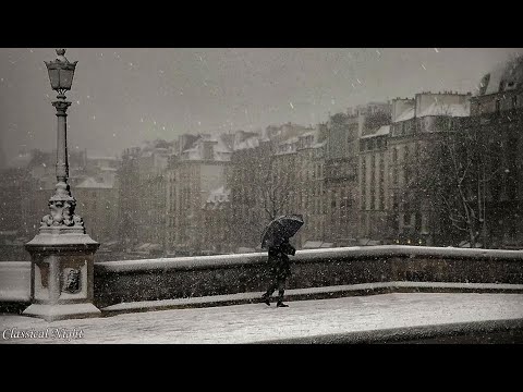 Romantik bir kış için klasik melodiler - Mozart, Beethoven, Chopin, Tchaikovsky, Vivaldi.