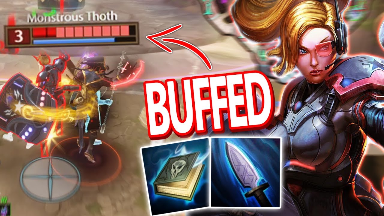 I Tried Out the NEW ATHENA Buffs in SMITE... SHE'S NUTS! - YouTube