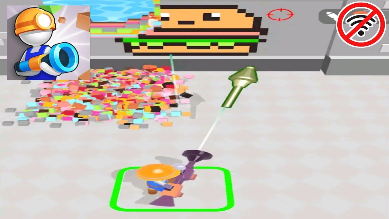 🧱 BLOCK CRUSHER: BREAK THE WALL 🔫 GAMES ANDROID [GAMEPLAY WALKTROUGH ...