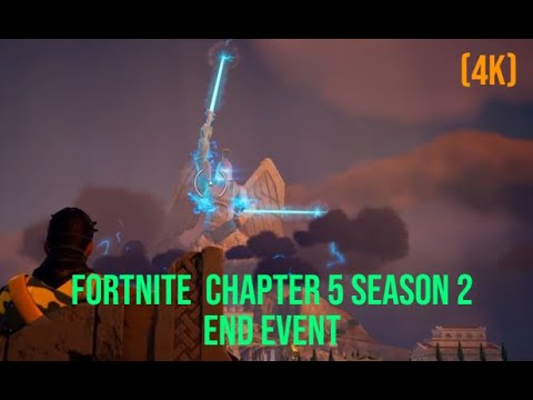 Fortnite Chapter 5 Season 2 Lightning end event (4K) - YouTube