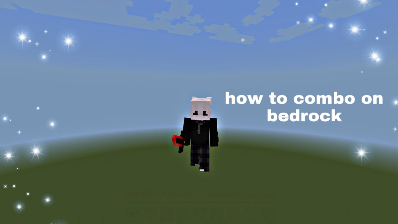 how to do a combo on bedrock edition - YouTube