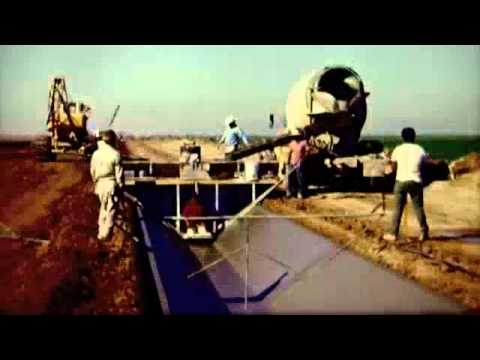 From the Vault - Canal Concrete Lining - YouTube