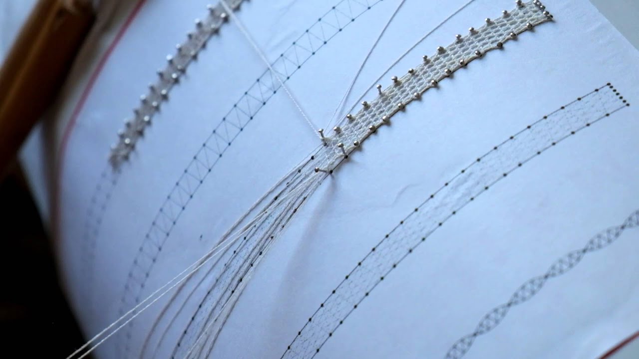 Bobbin Lace: Russian bobbin Making tutorial2 - YouTube