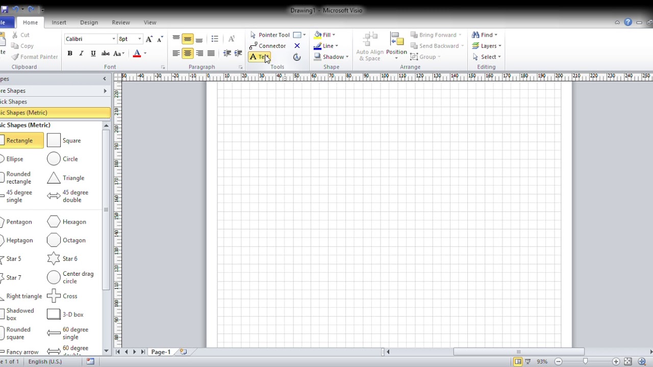 #PART3 MEMBUAT DIAGRAM ALIR MENGGUNAKAN Ms. Visio 2010 - YouTube