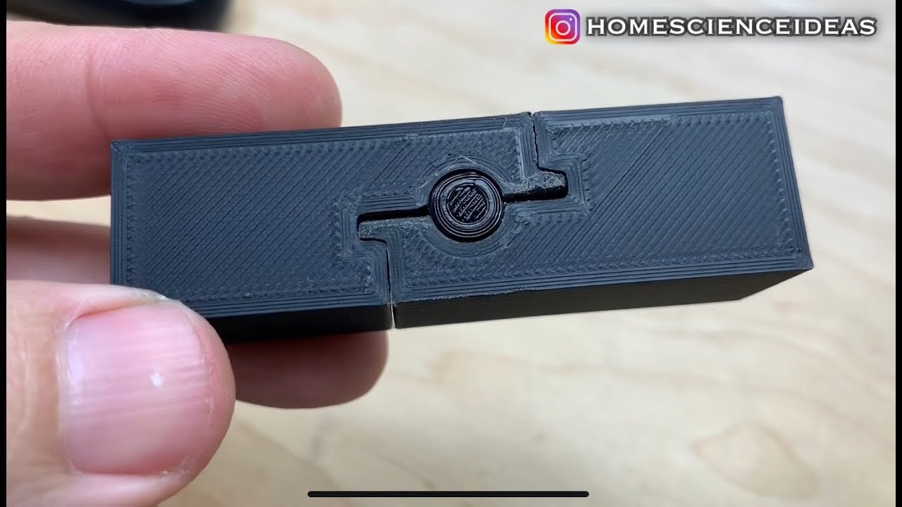 3D Printed Japanese Joint/Scarf Joint - YouTube