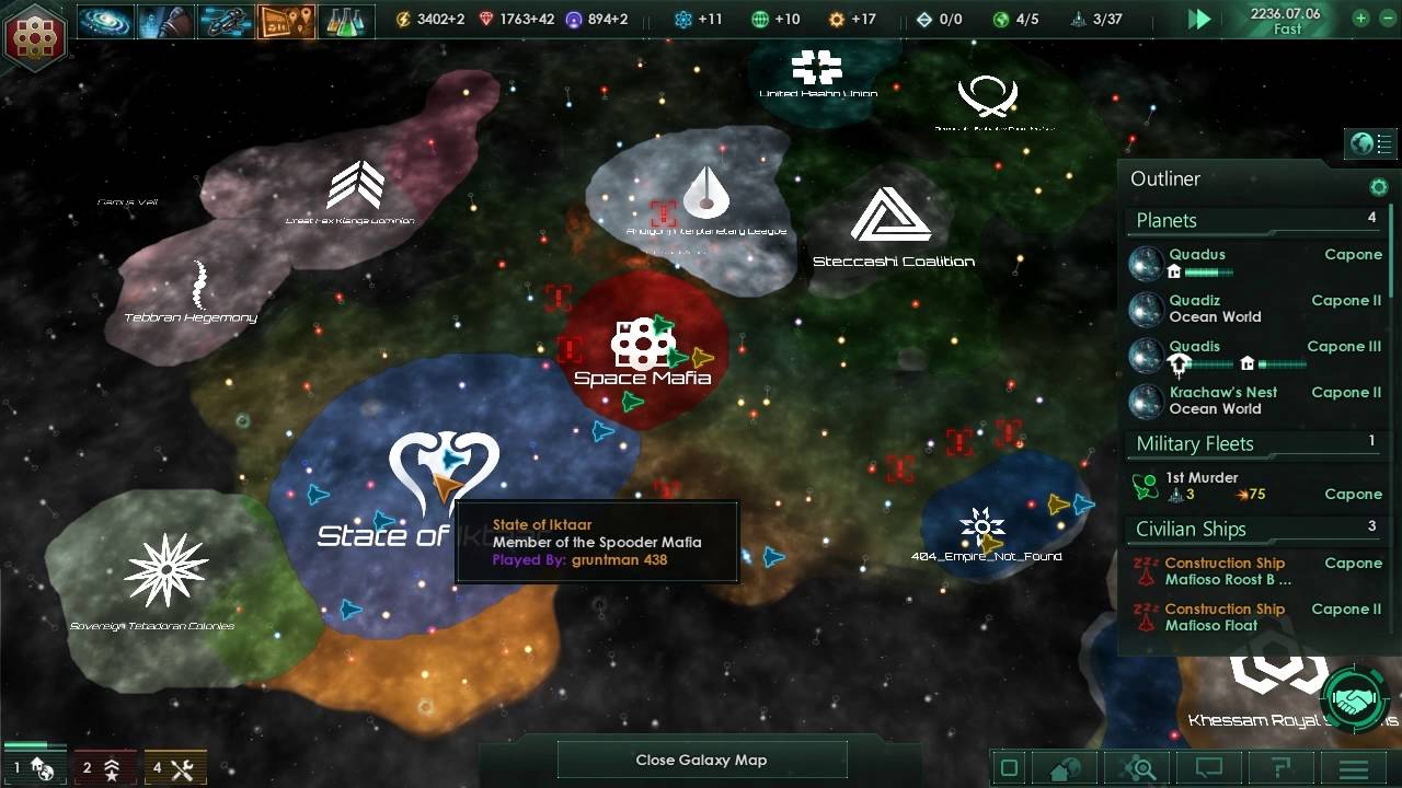 Stellaris Multiplayer Game 1 [Part 5] - YouTube