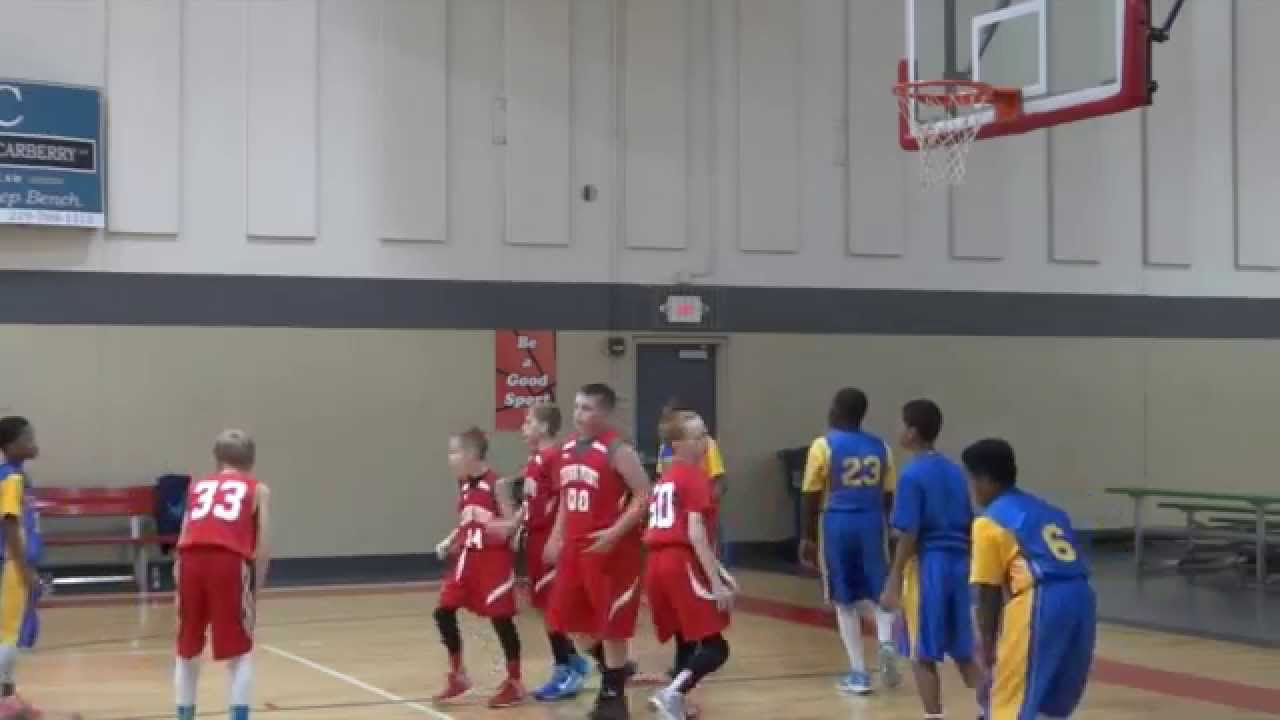 Crown Point 5th Grade Basketball vs ABG Thunder 11-22-14 - YouTube