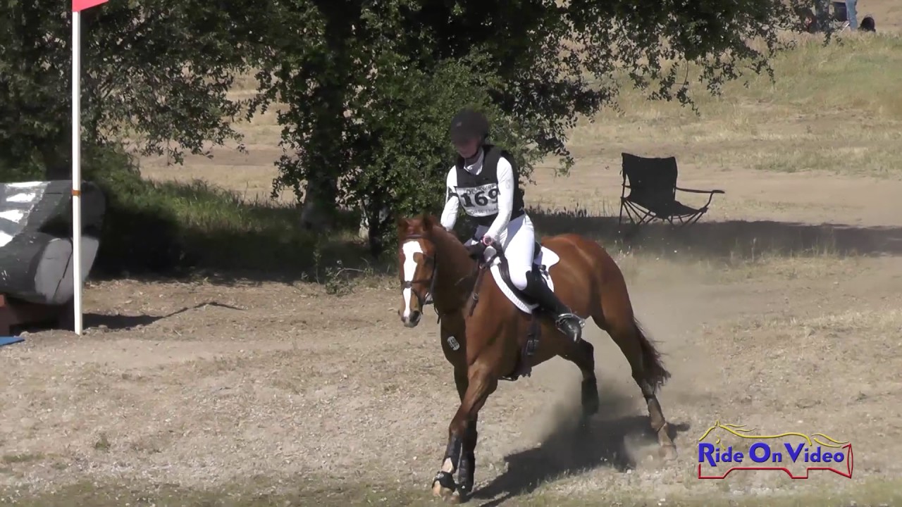 169XC Katie Dillon on The Sundance Kid JR Training Cross Country Twin ...