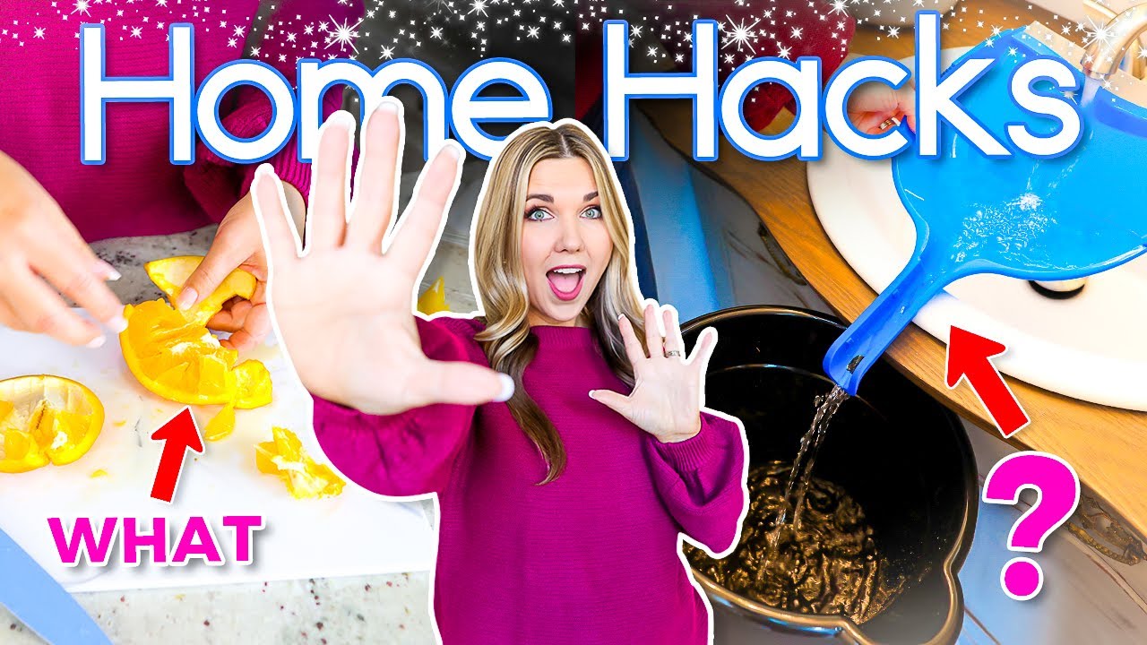 10 *NEW* Home Hacks that ACTUALLY WORK! - YouTube