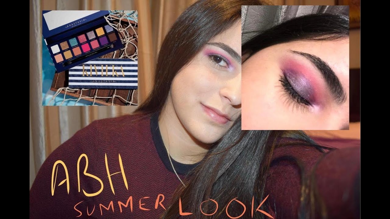 Summer look ANASTASIA BEVERLY HILLS Riviera Palette /Summer D'ete ABH ...