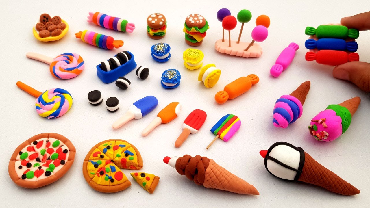 Yummy Easy DIY Miniature Food, Realistic Hacks and Crafts, Polymer Clay ...