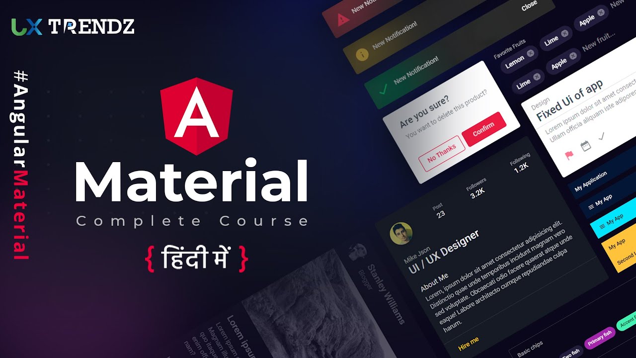 🔥🔥 Angular Material Teaser ... Coming Soon..👍👍 #ngMaterial - YouTube