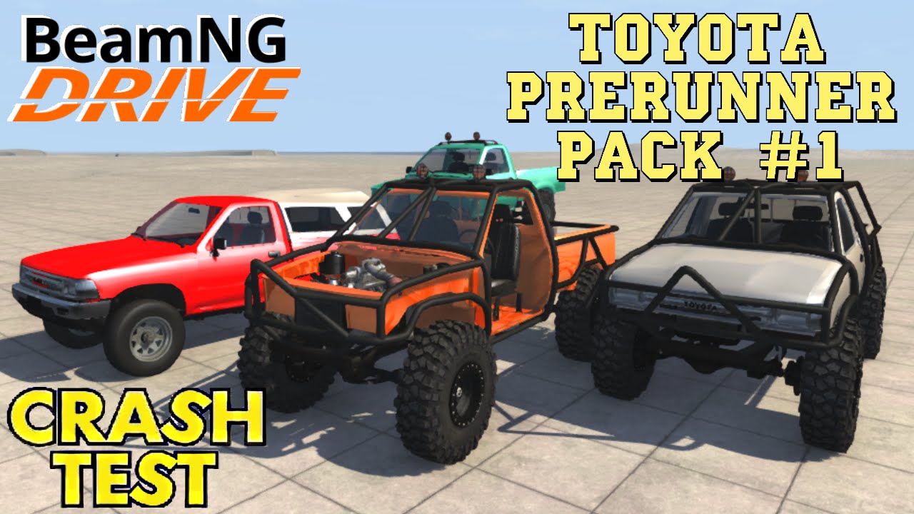 BeamNG DRIVE mod Toyota PreRunner - YouTube