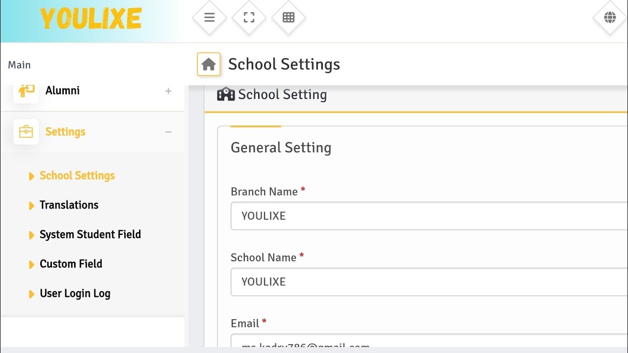 STEP 1: SCHOOL SETTINGS AND ACADEMIC SETUP - YouTube