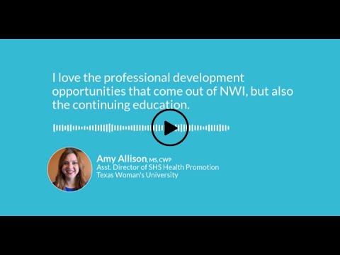 NWI Membership Testimonial with Amy Allison - YouTube