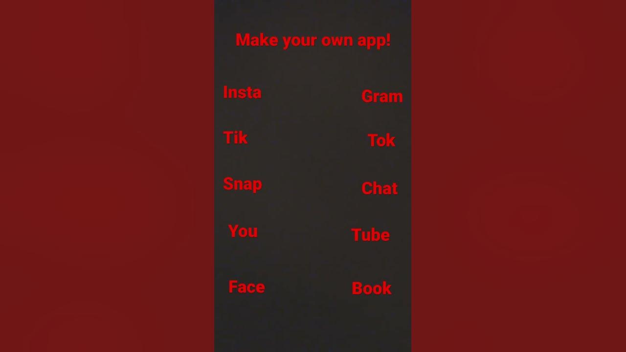 Make Your Own App Pls Like And Subscribe Because I Am Going To Hit make-your-own-app-pls-like-and-subscribe-because-i-am-going-to-hit