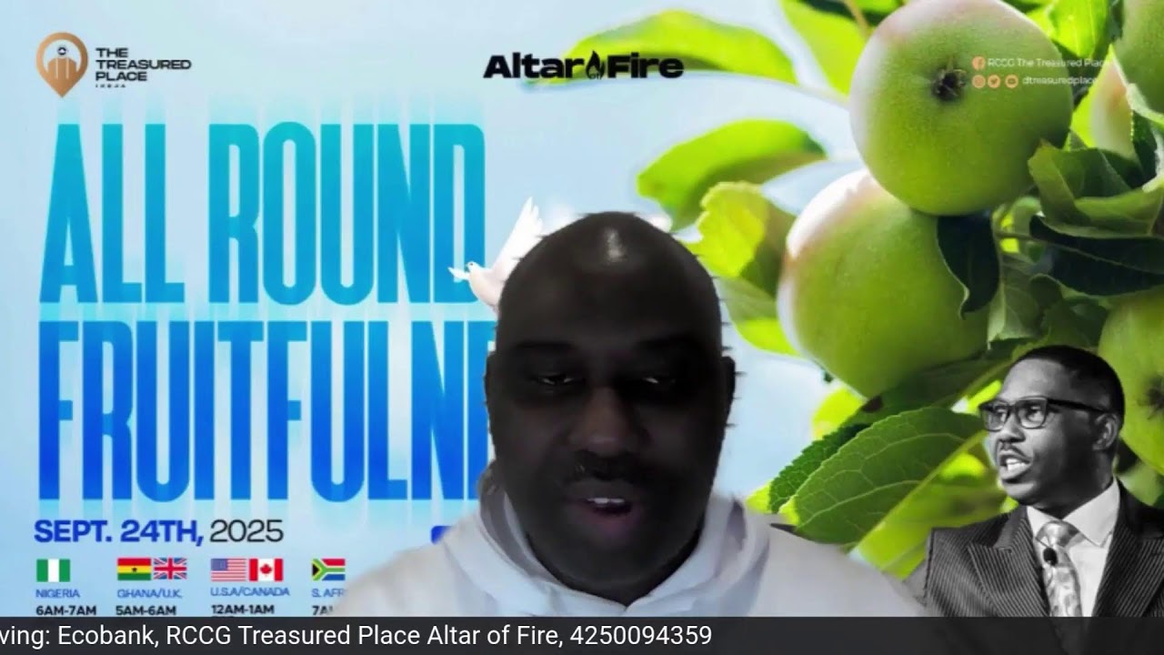 ALL ROUND FRUITFULNESS | ALTAR OF FIRE | REBROADCAST - YouTube
