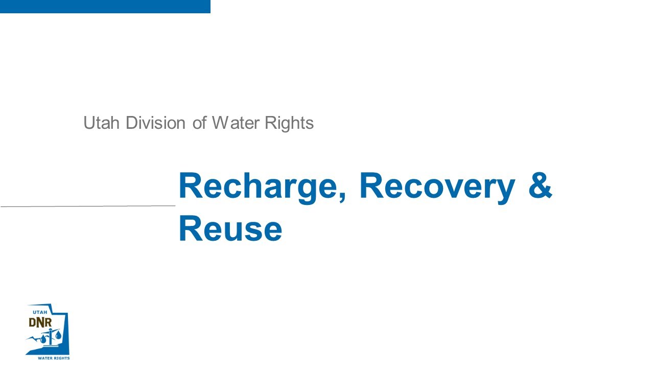 The Process of Recharge, Recovery and Reuse - YouTube