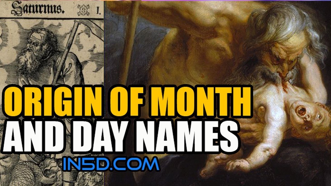 Origin of Month And Day Names | in5d.com - YouTube