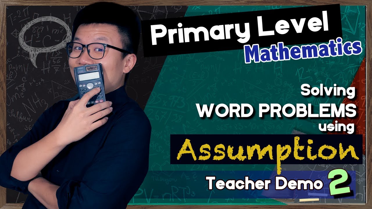 Solving Primary School Math Word Problems using Assumption Method ...