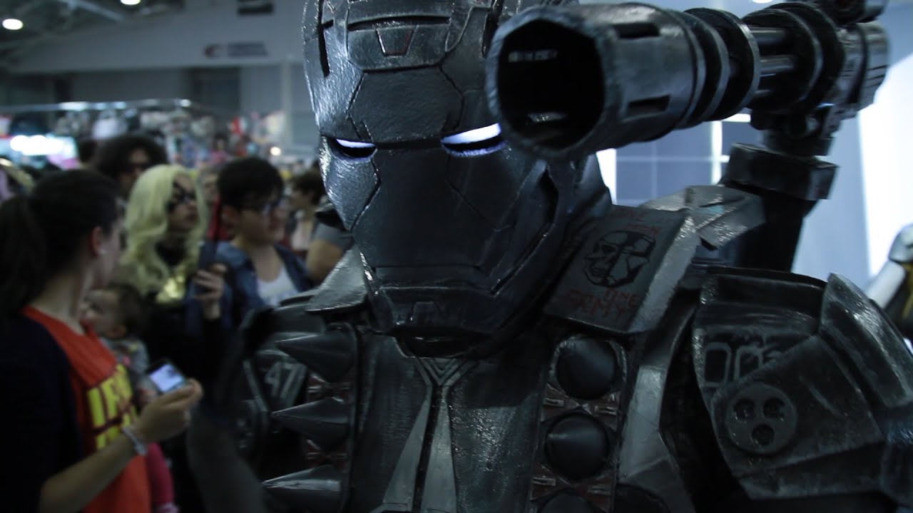 Iron Man Show - Armatura Mark II | Romics 2015 - YouTube