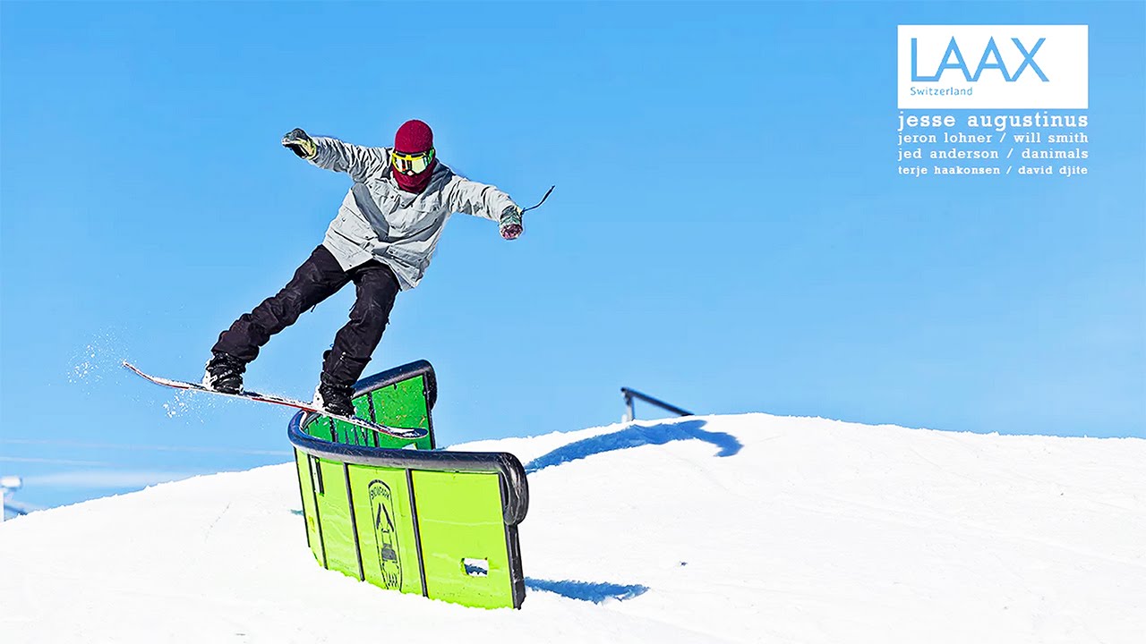 No Snow On A Powder Day | SNOWBOARD | LAAX Lasers - YouTube