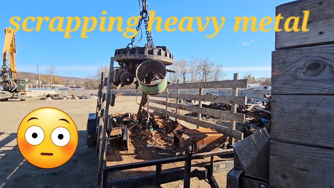 Come Scrap With Me: A Day At The Scrap Yard - YouTube
