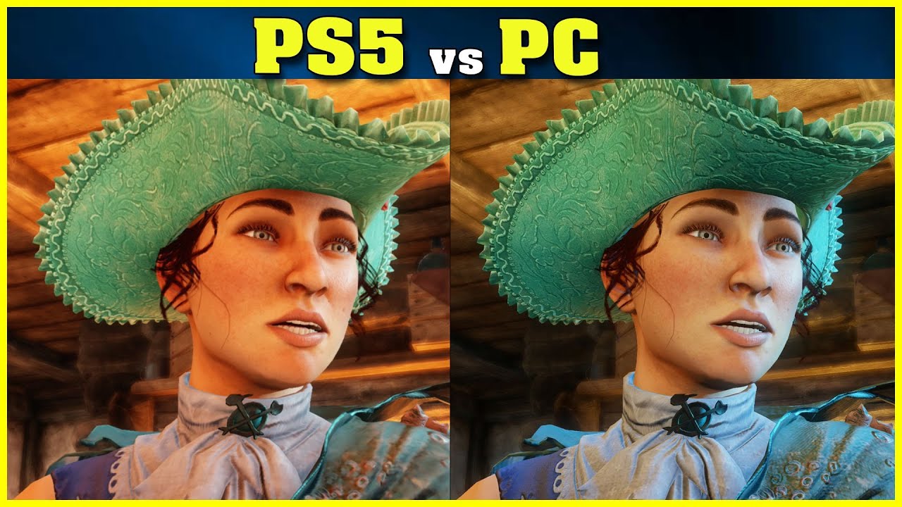 PS5 vs PC at 4K 60fps - Console vs PC comparison New World Aeternum ...