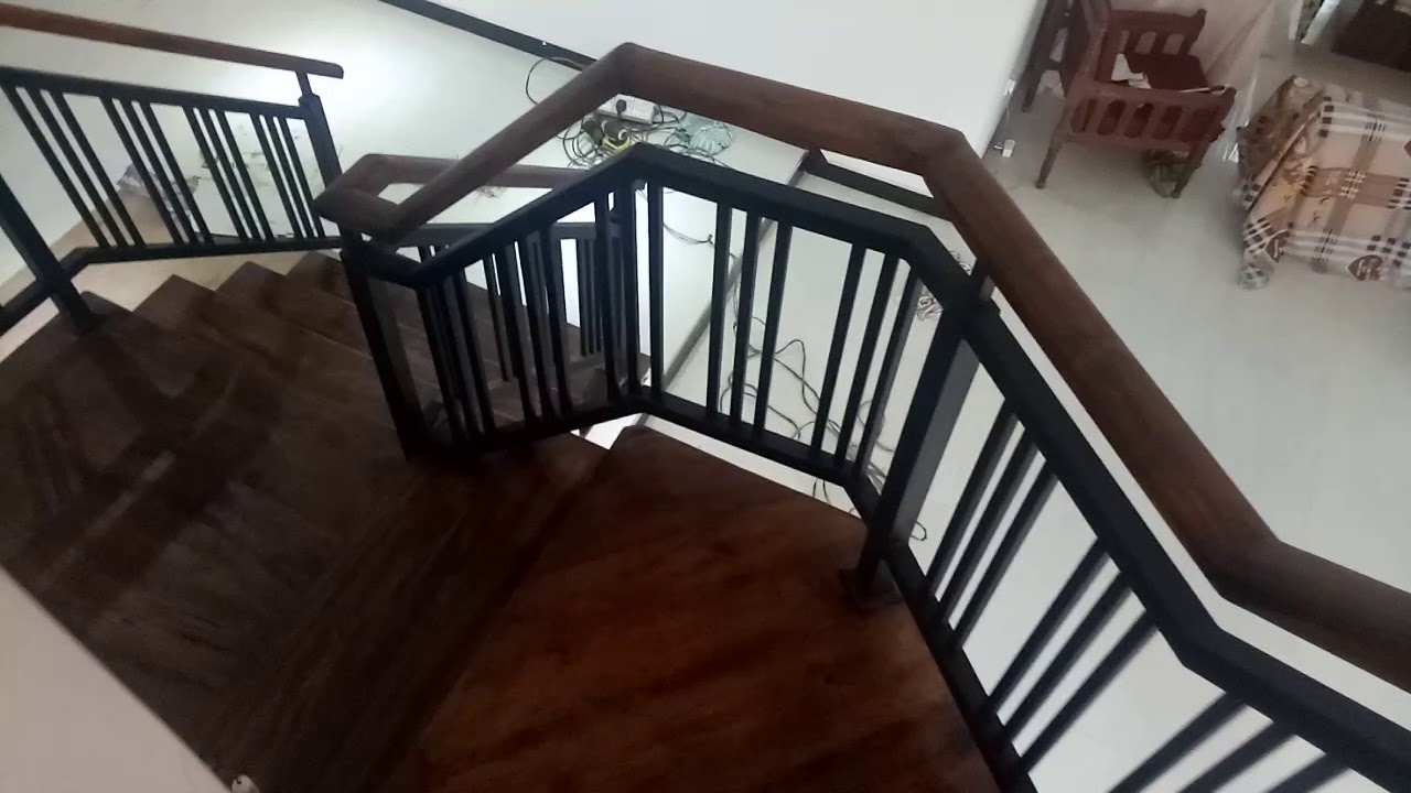 Master modern fabrication ,smart heavy GI hand railings - YouTube