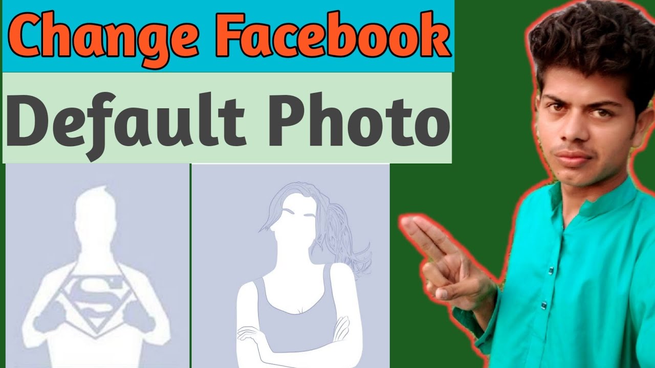 How to Change Facebook Default Photo || Change Facebook Empty Photo ...