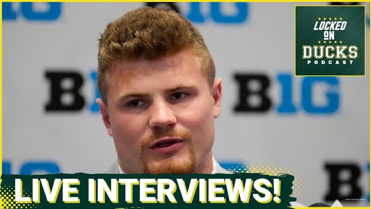 LIVE INTERVIEWS: Oregon standouts Bryce Boettcher, Matayo Uiagalelei LIVE on show discussing ...