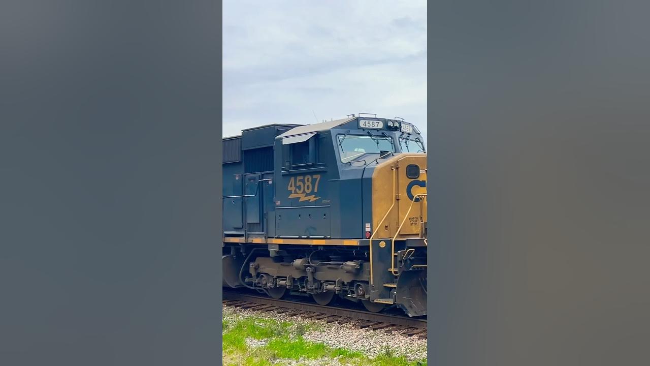 CSX 5353, CSX 3425 & CSX 4587 #railfans #csx_trains #csx #railfanning #foamer #csxstrains # ...