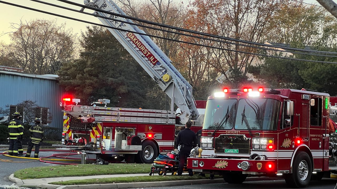 Ocean Twp NJ | Commercial Building Fire | Box Alarm | Cindy Lane | 11 ...