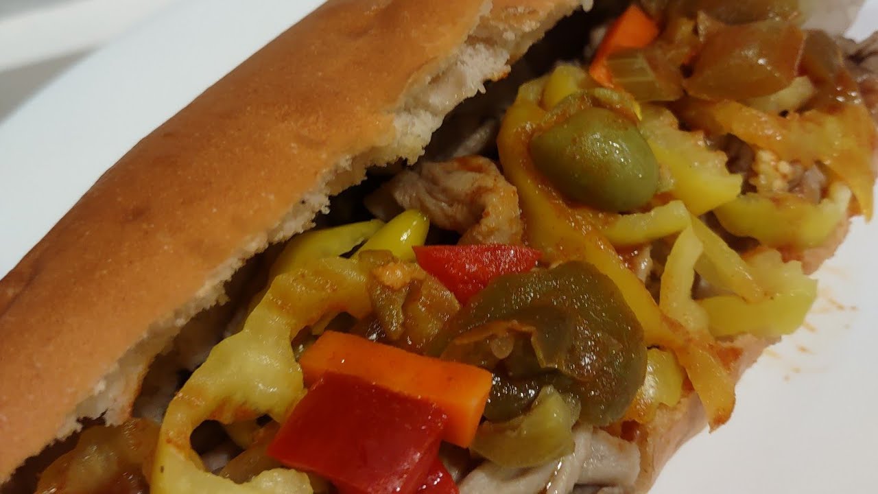 Chitterlings sandwich - lip smacking good. - YouTube